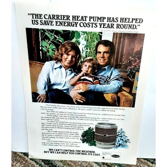 Wall Decor | 1979 Roger Staubach Wife Son Dallas Cowboys Carrier Heat ...